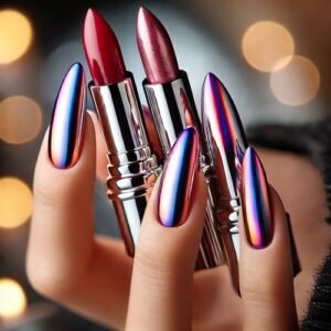 21 Lipstick Shape Nails Ideas for Your Manicure