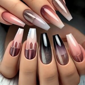 21 Lipstick Shape Nails Ideas for Your Manicure