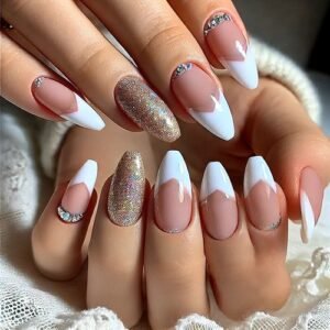 21 Lipstick Shape Nails Ideas for Your Manicure